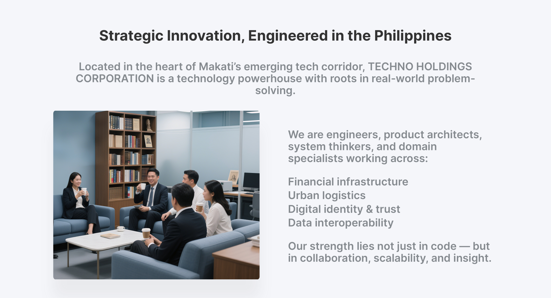TECHNO HOLDINGS CORPORATION